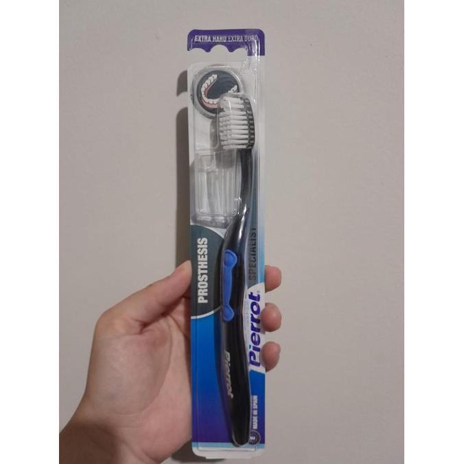 Pierrot Prothesis Toothbrush Sikat Gigi Palsu Denture False Teeth ...
