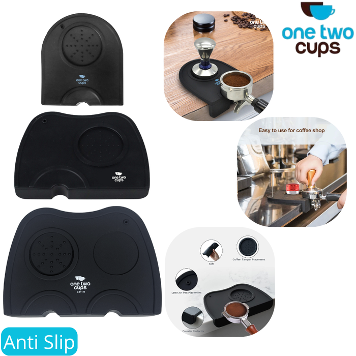 Jual Tamping Mat Silikon One Two Cups Alas Tamper Kopi Meja Barista ...