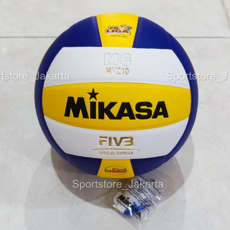 ORIGINAL BOLA VOLI MG MV210 - BOLA VOLLY VOLLEY MIKASA MV210 MV 210 ...