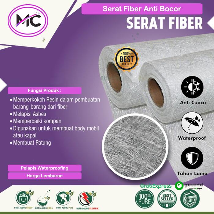 Jual Serat Fiber Aquaproof Meteran untuk Penambalan Atap Genteng Asbes ...