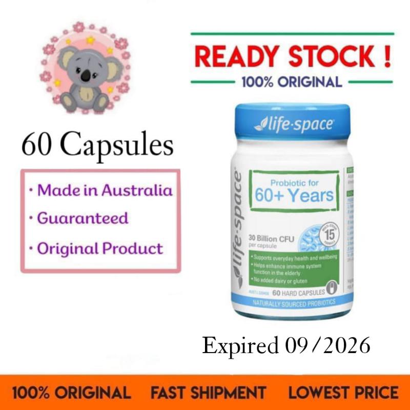 Lifespace life space probiotic probiotik 60+ years - Shop | Tokopedia