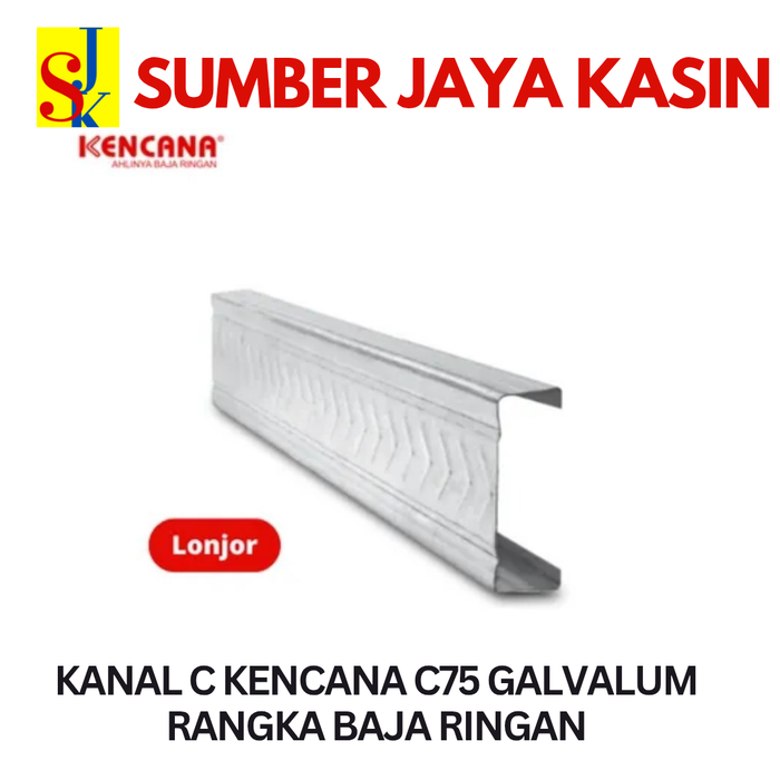Jual Canal Kanal C C75 Galvalum Baja Ringan - VIVOKencana 0,75 - Kota ...
