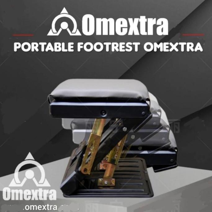 Footrest Omextra Car Portable Foot Rest Sandaran Kaki Tatakan Bantal ...
