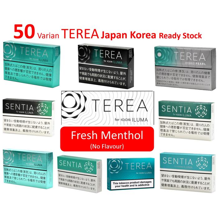 Jual Terea & Sentia MENTHOL NON FLAVOUR Complete Varian for IQOS Iluma ...