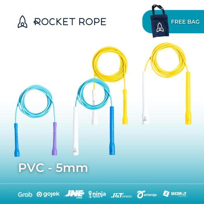 Hanai^ [Rocket Rope] Pvc Speed Rope 5Mm Short Handle Long Handle - Shop ...