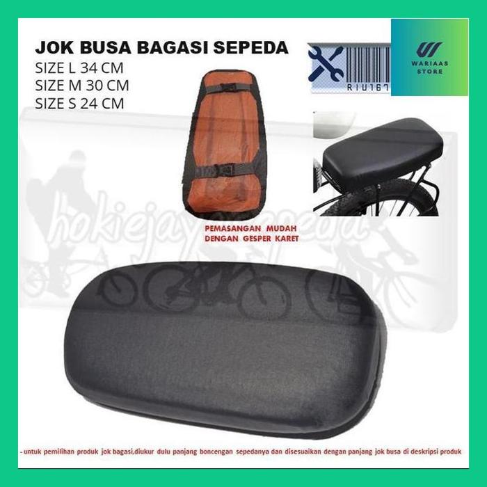 Jual Wari" Riu167 Jok Busa Boncengan Belakang Sepeda Ukuran S, M, L - L ...