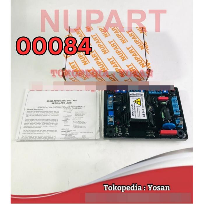Jual AVR GENERATOR AS440 Automatic Voltage Regulator - RED CAPACITOR ...