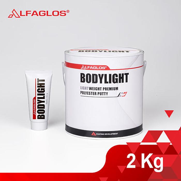 Jual Alfaglos Bodylight Polyester Putty / Dempul Bodylight Galon - Kota ...