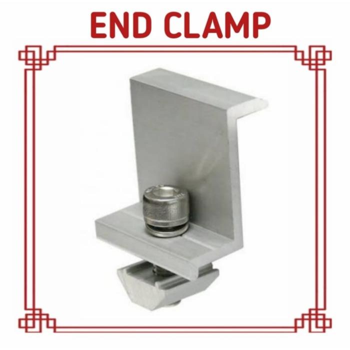 Jual Bracket Panel Surya End Clamp 35mm - Jakarta Barat - SUBUR STORE ...