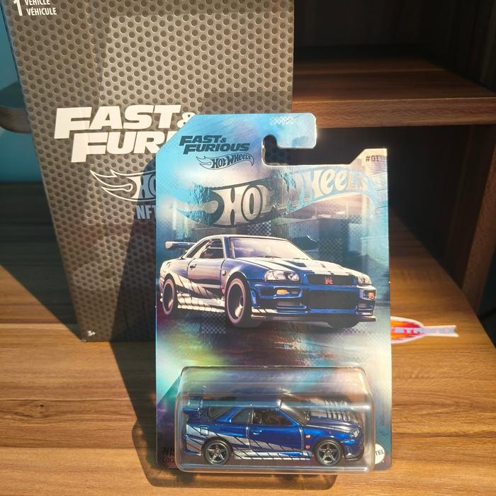 Jual hot wheels NFT GARAGE fast and furious series fnf nissan skyline ...