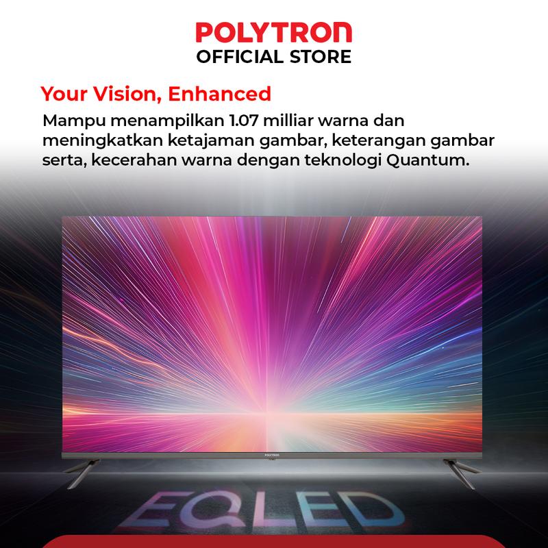 POLYTRON Smart Cinemax EQLED 65 Inch PLD 65QG9029 - Shop | Tokopedia