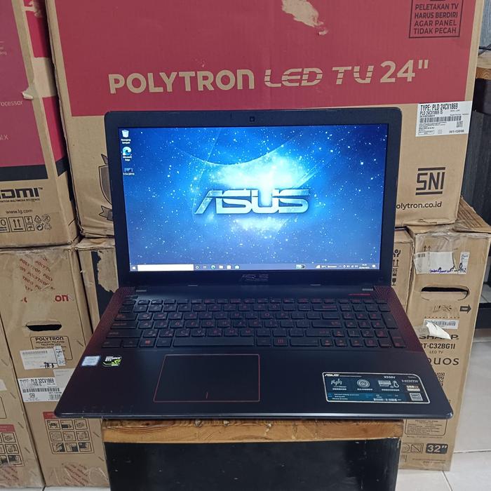 Jual Laptop Asus Gaming Baby ROG X550VXK, Gaming Editing Ok, Lengkap ...