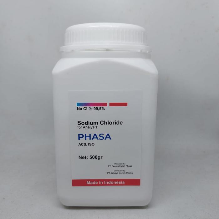 Jual Sodium Chloride AR Grade/Pro Analysis PHASA 500 Gram ...