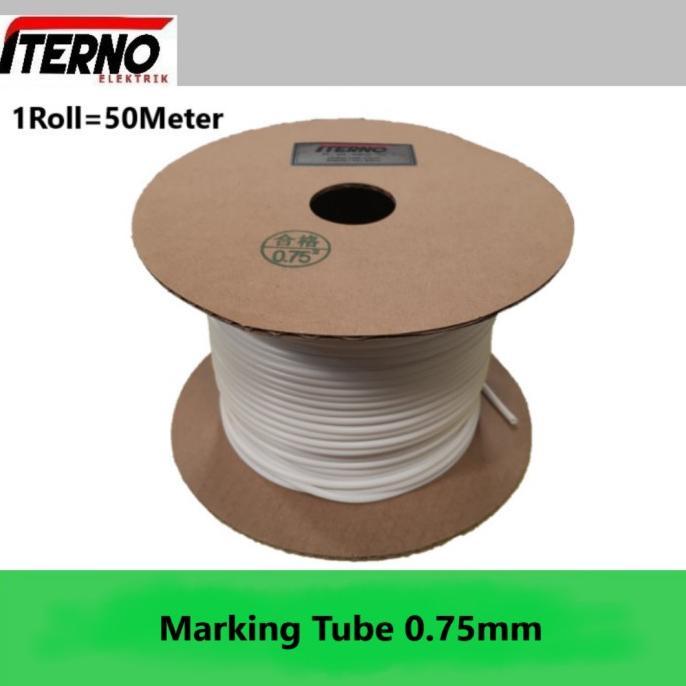 Marker Tube Kabel 50M 0.75Mm 1.5Mm 2.5Mm 4Mm 6Mm Tubing Marker Iterno ...