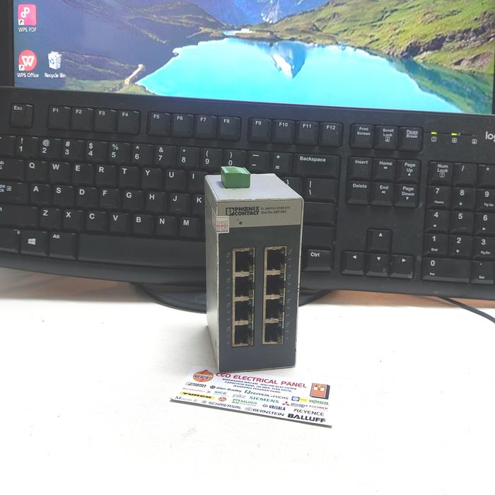 Jual PHOENIX CONTACT FL SWITCH SFNB 8TX, ORDER NO. 2891002, 8 PORT ...