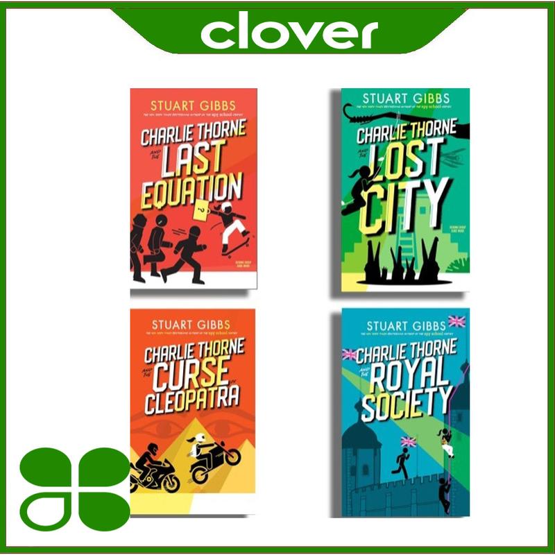 Charlie Thorne (4 book series) by Stuart Gibbs - last equation - Shop ...