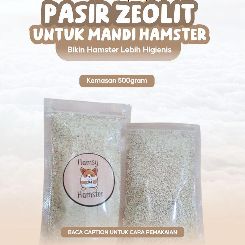 Pasir Mandi Bathing Sand Hamster Zeolit No. 1 Halus - Shop | Tokopedia