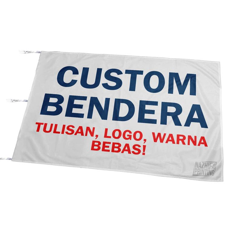 Cetak bendera Printing custom logo desain sendiri Ukuran besar - Shop ...