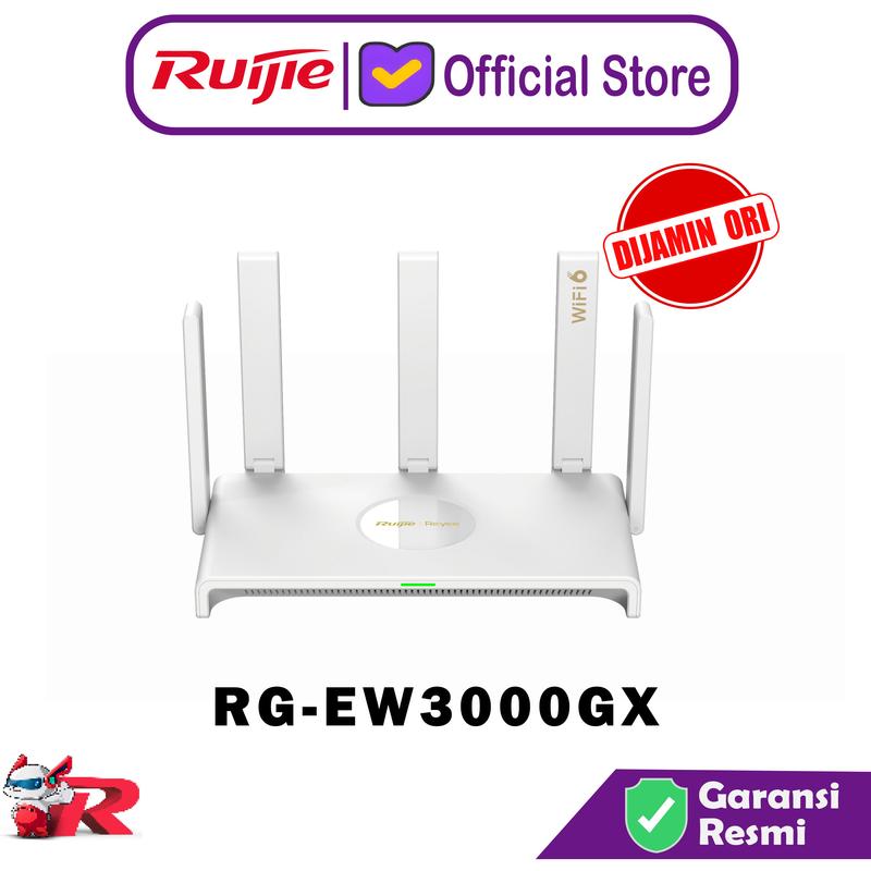 Ruijie RG-EW3000GX Wi-Fi 6 Dual-band Gigabit Mesh Reyee Router - Shop ...
