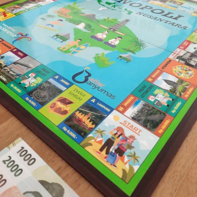 Original Monopoli/Monopoly Nusantara (Jumbo 50Cm)/Boardgame/Mainan ...