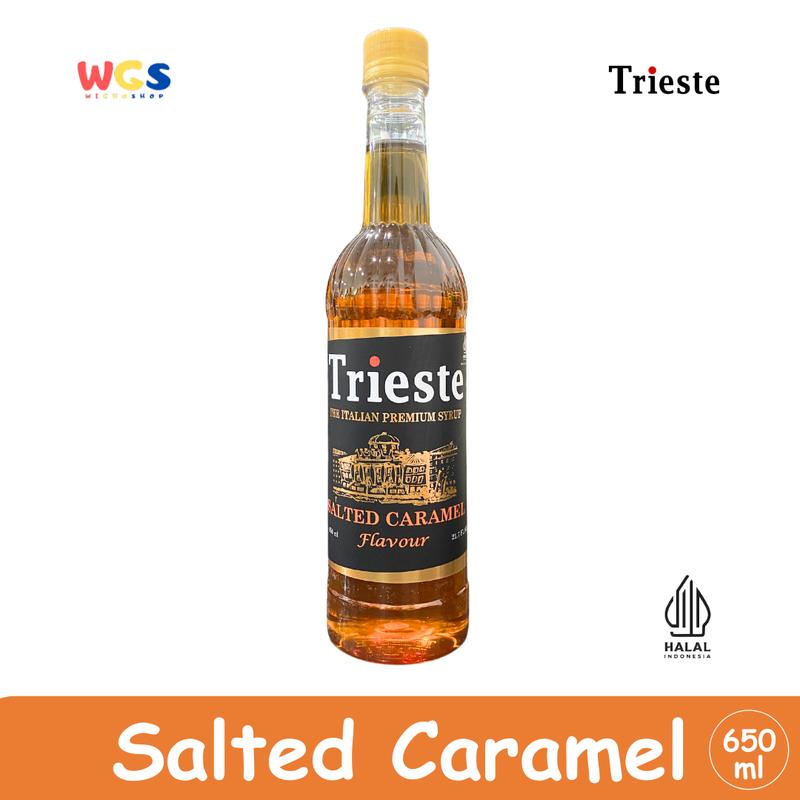 Trieste Syrup Premium Salted Caramel Flavour 650ml – Sirup Karamel ...