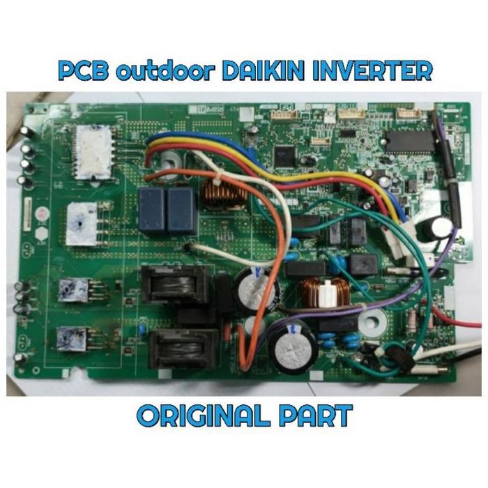 Jual Modul outdoor AC DAIKIN INVERTER code part pcb EX17023 original ...