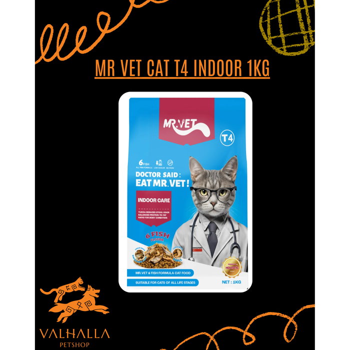 Jual Mr Vet Cat T4 Indoor 1kg (Dry Food) - Kota Makassar - Valhalla ...