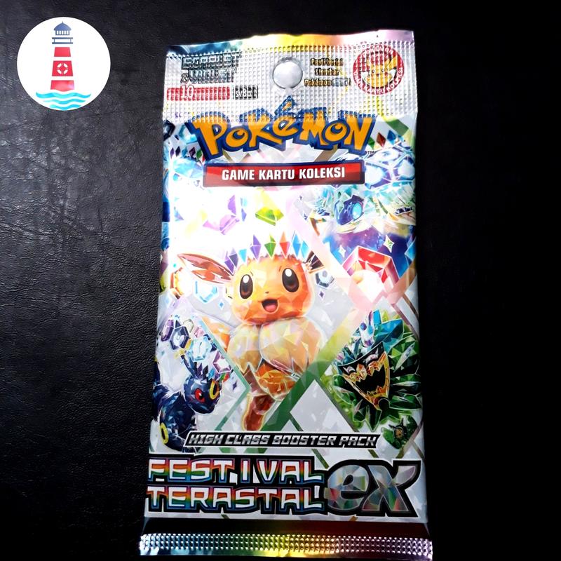 Festival Terastal EX sv8a booster pack super hit pokemon kartu Tcg ...