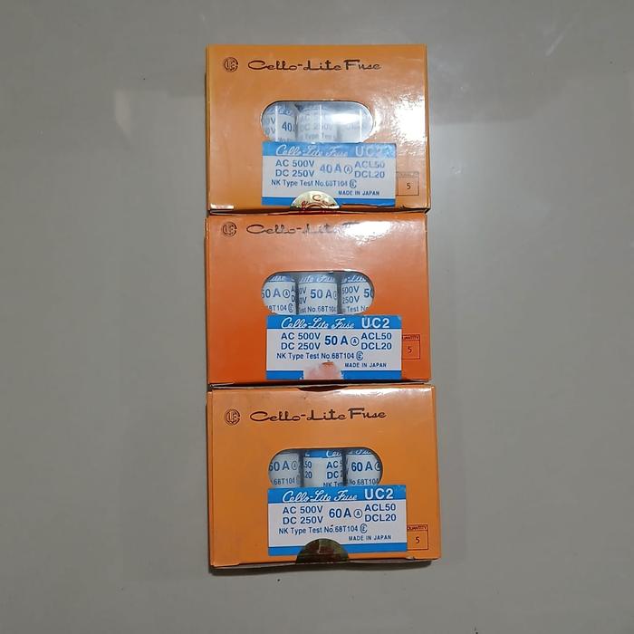 Jual IMPA 793749 793750 793751 CELLOLITE CARTRIDGE FUSE, UC-2 40A, 50A ...
