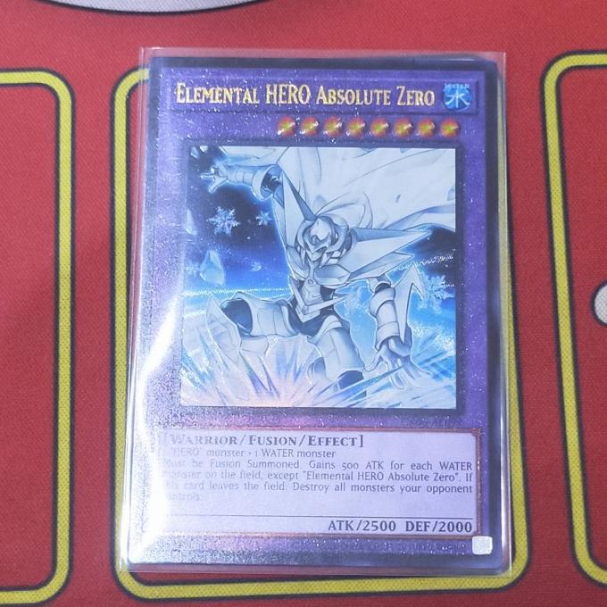 Jual Yugioh AE CR06-AE099 Elemental HERO Absolute Zero Ultimate Rare ...