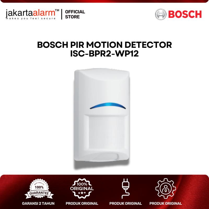 Sensor Gerak PIR motion Alarm Bosch Blue Line Gen 2, ISC-BPR2-WP12 ...
