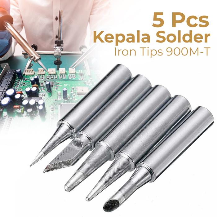 Jual Set Mata Solder Station Tool Iron Tip 900M-T 5 PCS - Jakarta Pusat ...