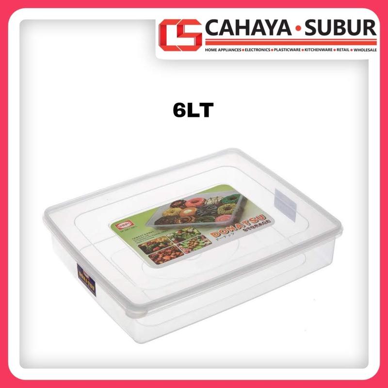 Tempat Donat SHINPO Donatsu Oyatsu Toples Container Storage Box ...