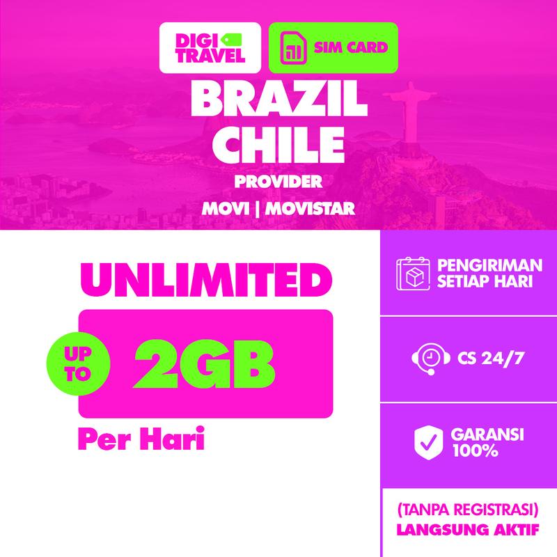 SIM Card Brazil Chile Unlimited | SIM Card Travel Brazil | SIM - Shop ...