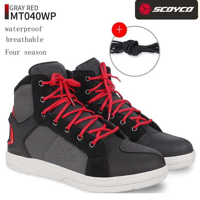 Jual Sepatu Scoyco MT-040 WaterProof / Sepatu Touring Casual Ridding ...