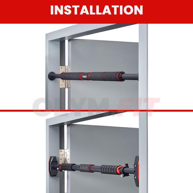 Tergacor 300 KG Pull Up Bar Dinding Tanpa Bor Dinding Chin U - Shop ...