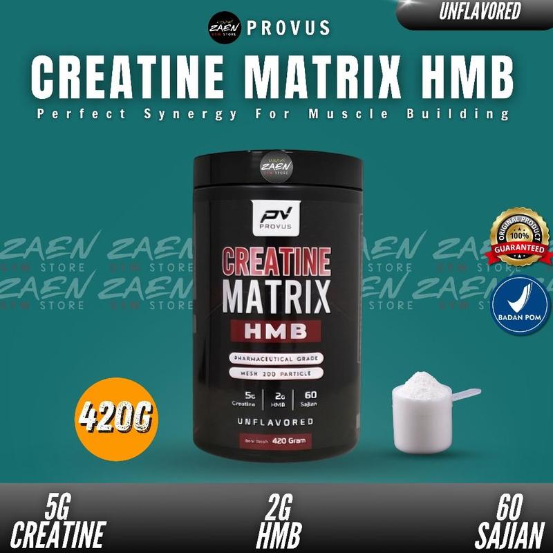 Ready Provus Creatine Matrix HMB 420 gram 60 Servings Creatine - Shop ...