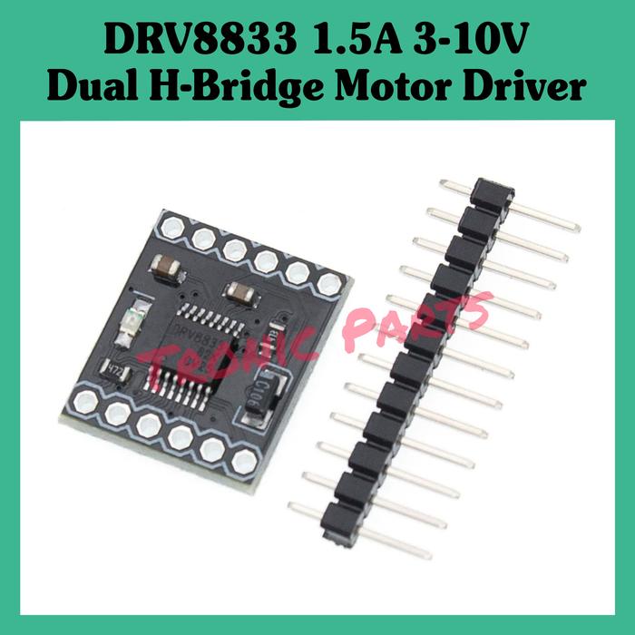 Jual DRV8833 2 Channel DC Motor Driver Module Board 1.5A 3V-10V - Kota ...