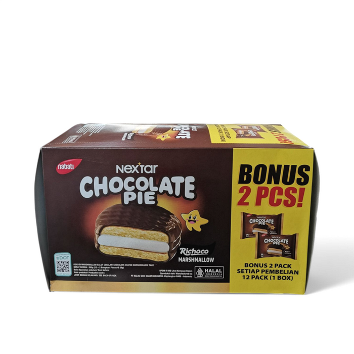 Jual Nabati Nextar Chocolate Pie Krim Isi Marshmallow Salut Cokelat ...