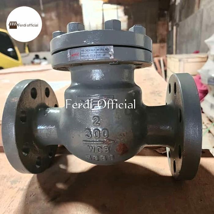 Jual Swing Check Valve WCB ANSI 300 10" Inch / Klep Tabok #300 DN250 ...