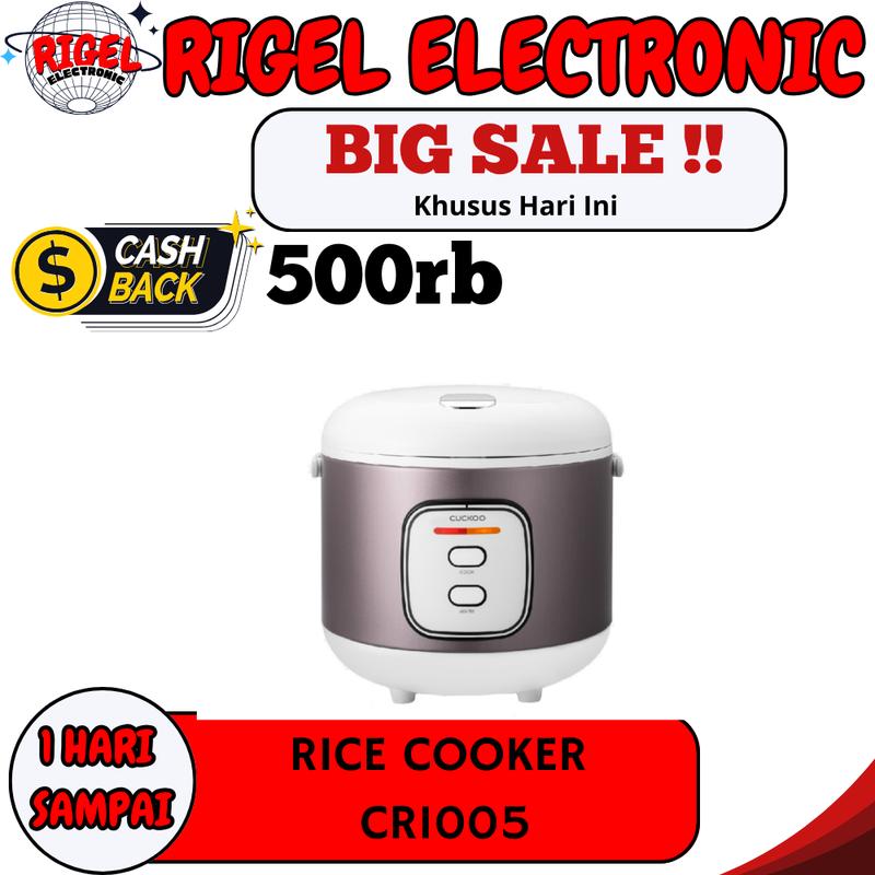 RICE COOKER CUCKOO 1 LITER CR 1005 LOW WATT MAGIC COM // CR1005 - Shop ...