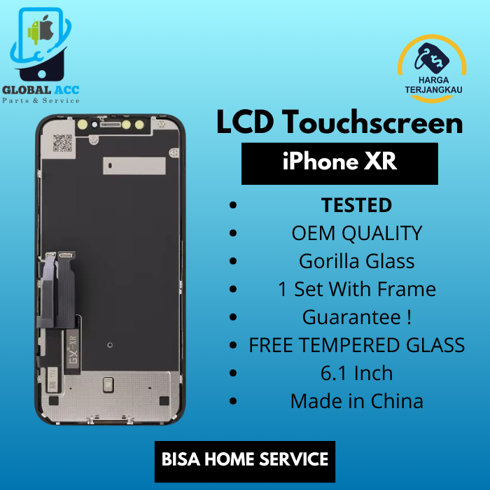 Jual LCD + Touchscreen + Frame iPhone XR Original 100% - GX - Jakarta ...