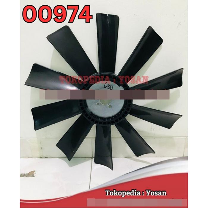 Jual KIPAS RADIATOR GENSET MITSUBISHI 6D14 6D15 6D16 6D22 6D40 6BD-ZL ...