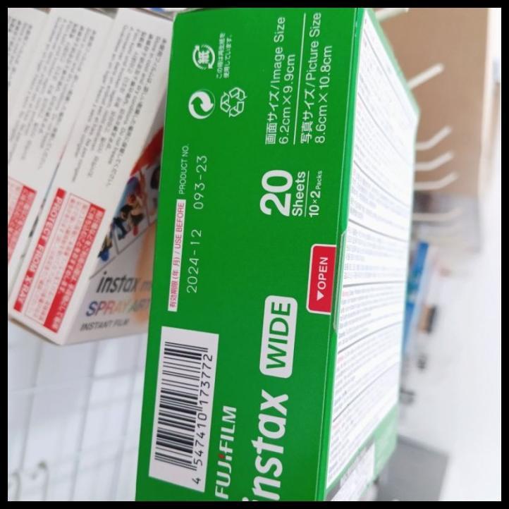 Promo Fujifilm Instax Wide Paper 20 Sheet Paper Instax Twin Pack - Shop ...