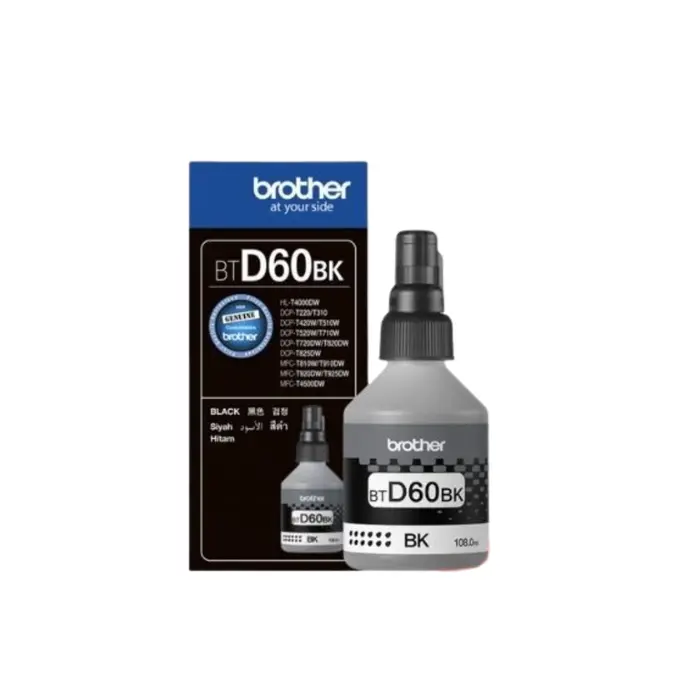 Promo BROTHER Tinta Printer BTD60 BT5000 / BT-D60 Black BT-5000 Cyan ...