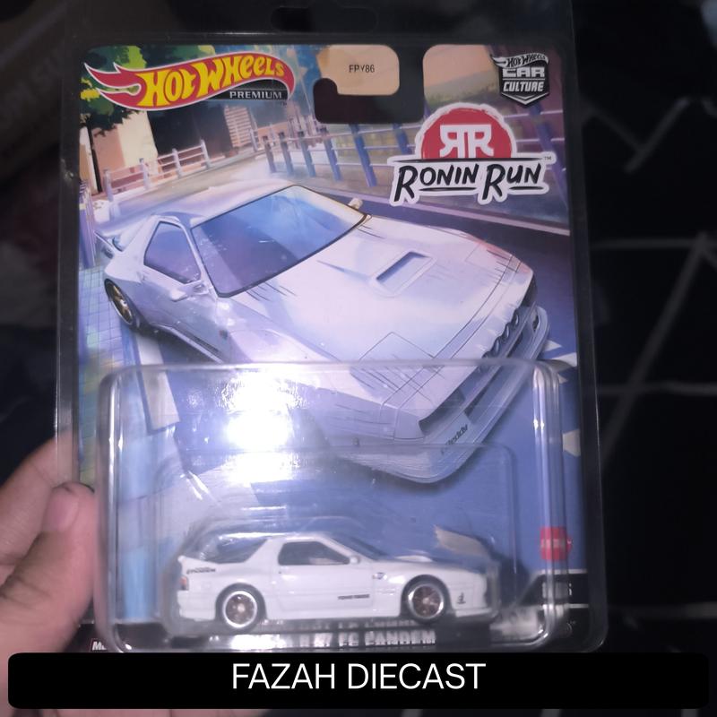 HOTWHEELS PREMIUM RONIN RUN MAZDA RX 7 FC PANDEM - Shop | Tokopedia