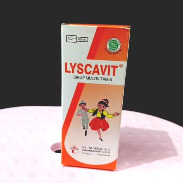 lyscavit sirup 60ml L1-L10 - Shop | Tokopedia