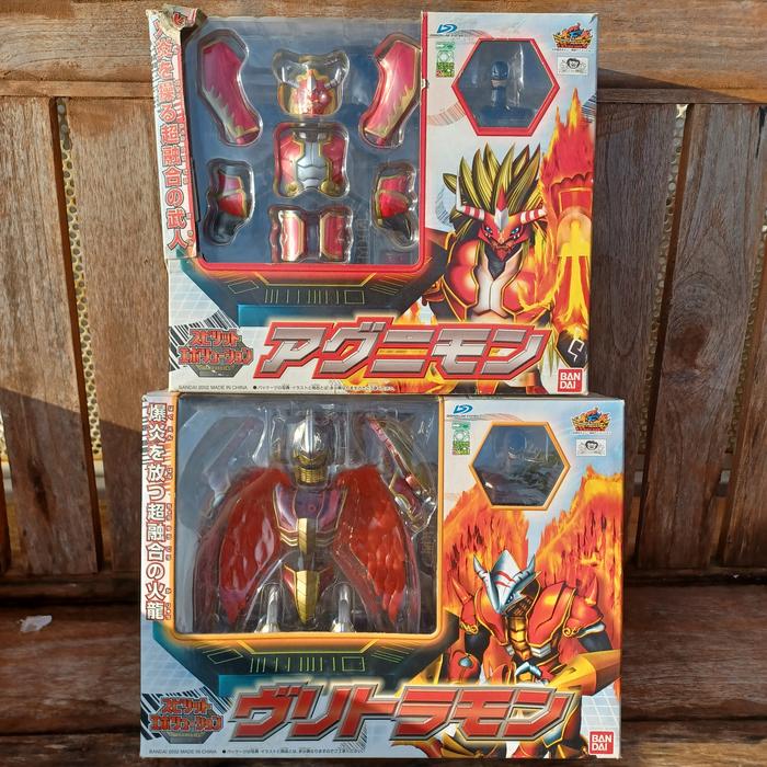 Jual Digivolving Agnimon Vritramon Aldamon Ancient Greymon Spirit ...