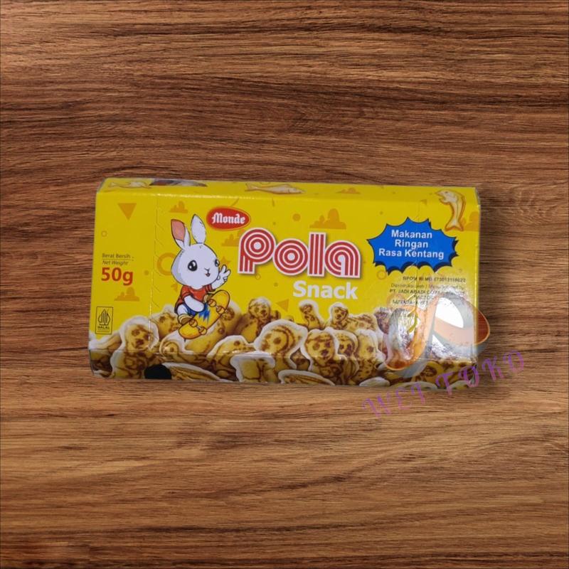 MONDE POLA SNACK 50 GRAM HEXA BOX / CAMILAN - Shop | Tokopedia