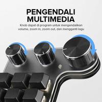 Jual Keyboard Macro 3 Knob Shortcut 12 Key Multimedia Gaming Md12 Murah ...